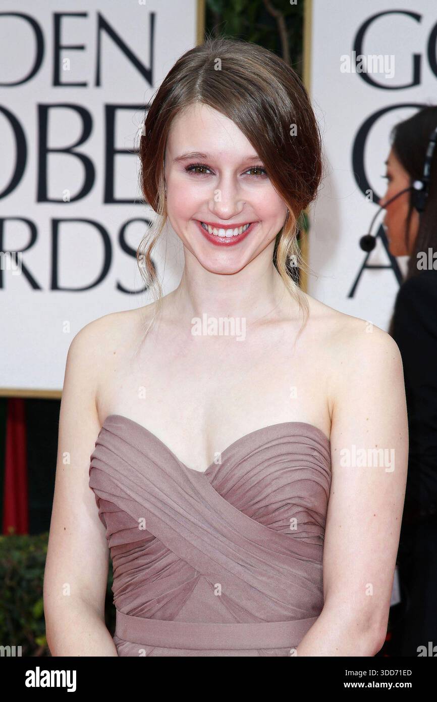 15 January 2012 - Hollywood, California - Taissa Farmiga. 69th Annual ...