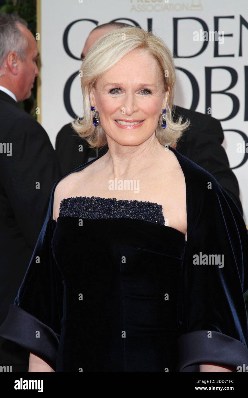 15 January 2012 - Hollywood, California - Glenn Close. 69th Annual ...
