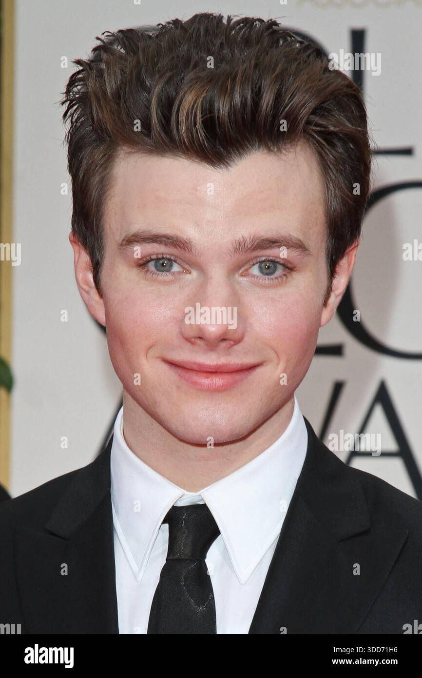 15 January 2012 - Hollywood, California - Chris Colfer. 69th Annual ...