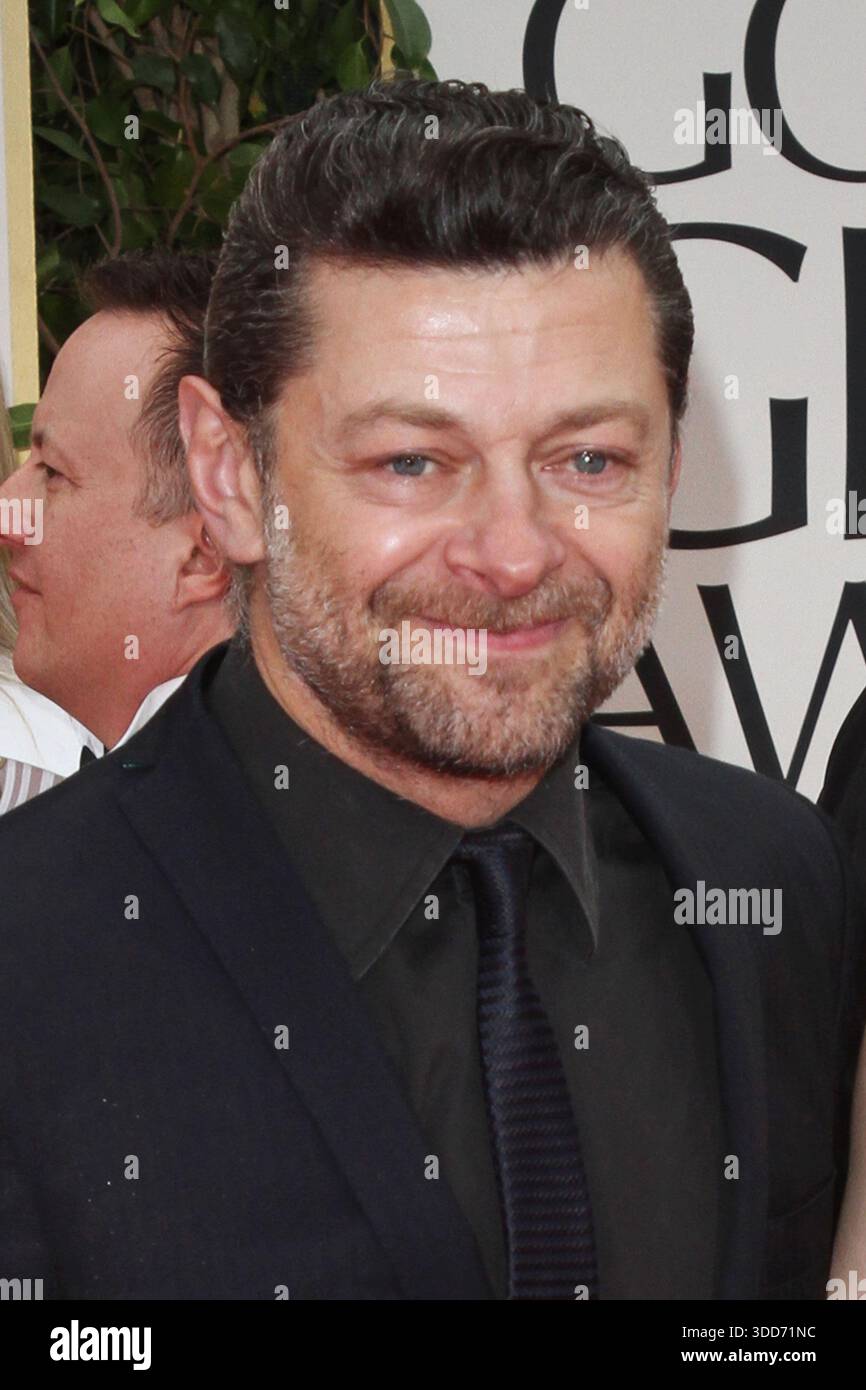 15 January 2012 - Hollywood, California - Andy Serkis . 69th Annual ...