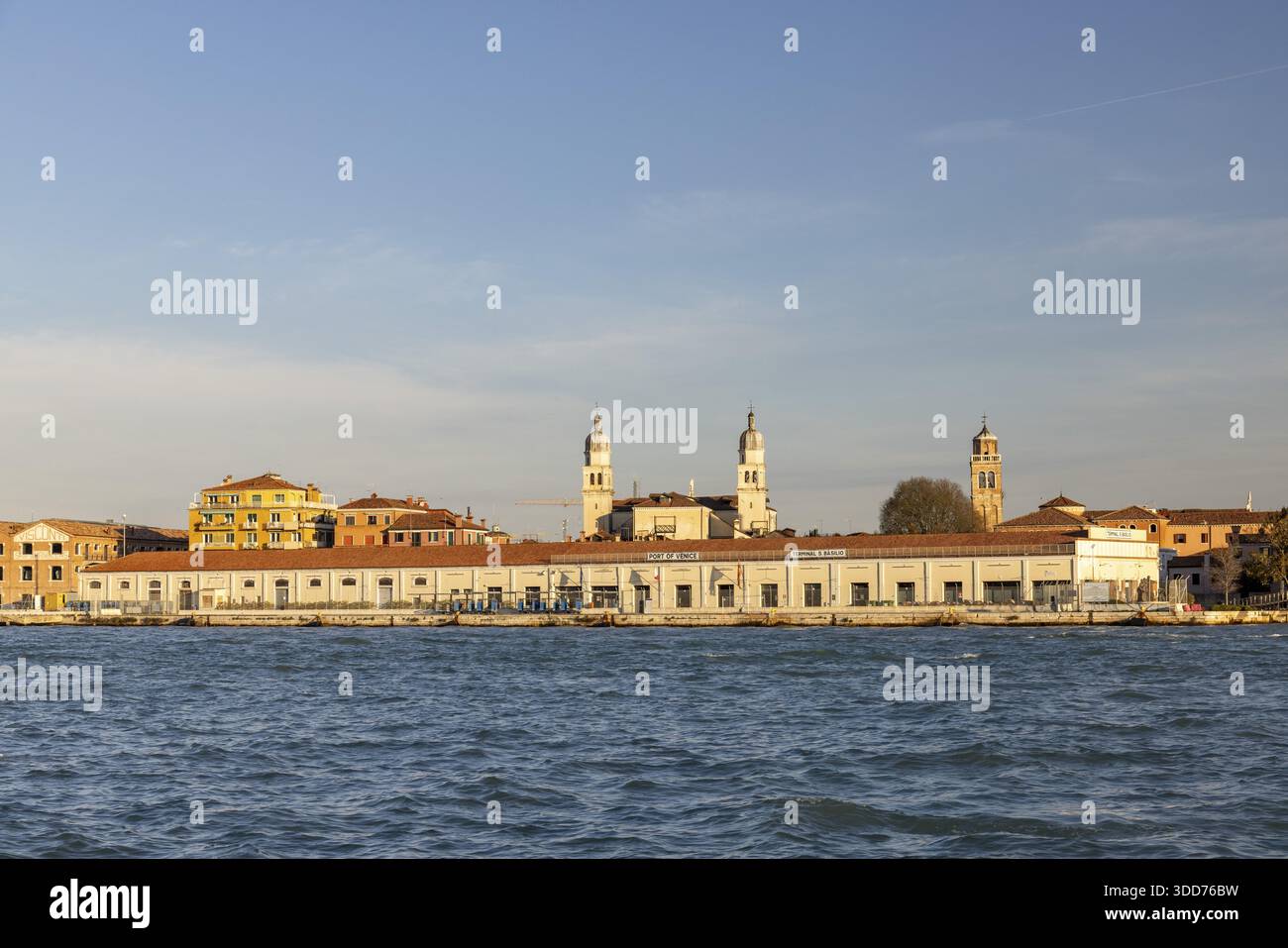 Port of Venice, San Basilio Cruise Terminal, Saint Sebastian Church ...