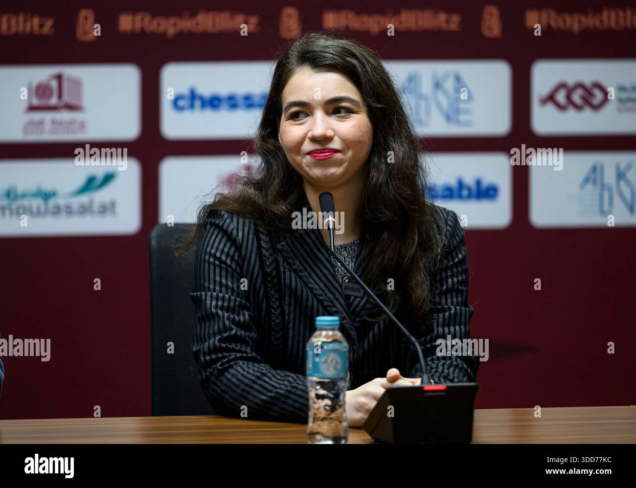 (251229) -- DOHA, Dec. 29, 2025 (Xinhua) -- Aleksandra Goryachkina of ...