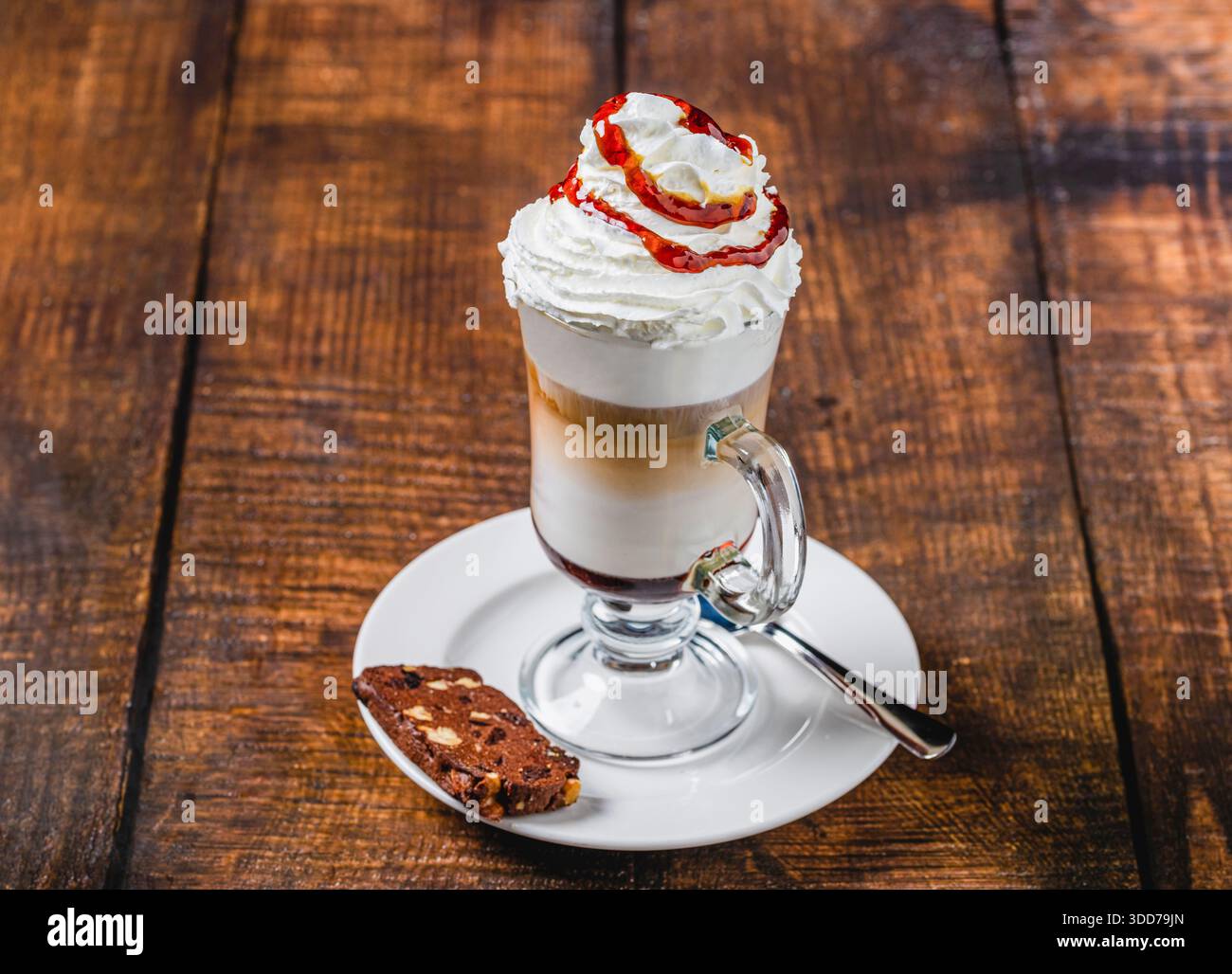 Warm beverage topped whipped hi-res stock photography and images - Alamy