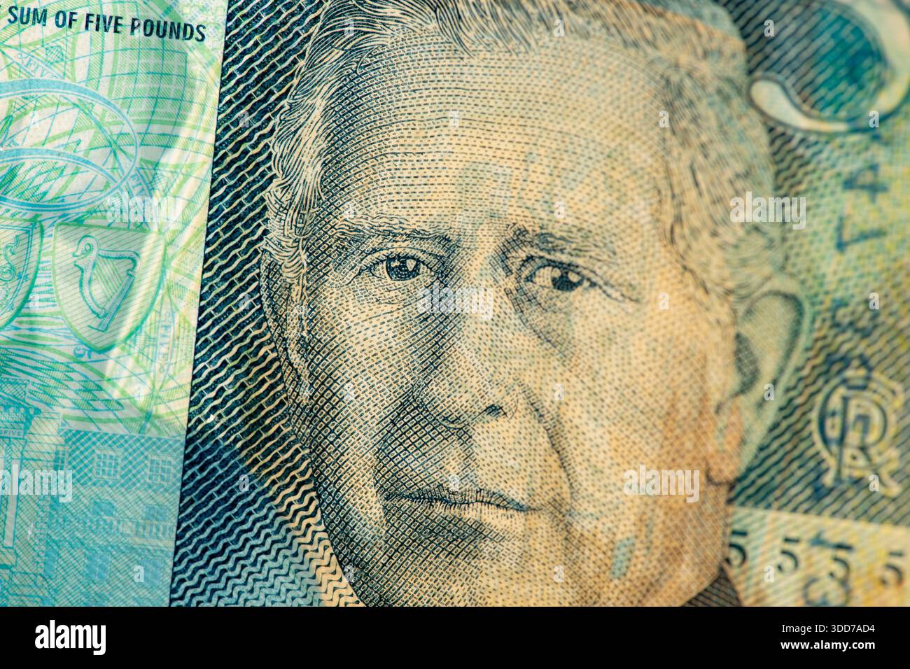 King charles five pound bank note hi-res stock photography and images ...