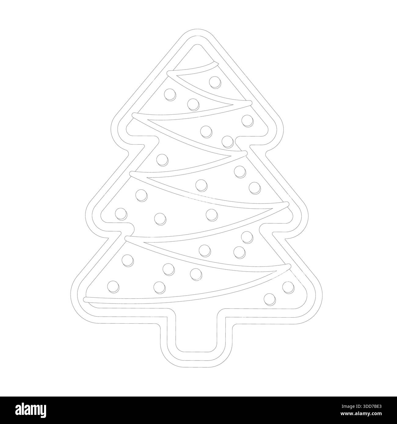 Modern holiday ornaments Black and White Stock Photos & Images - Alamy