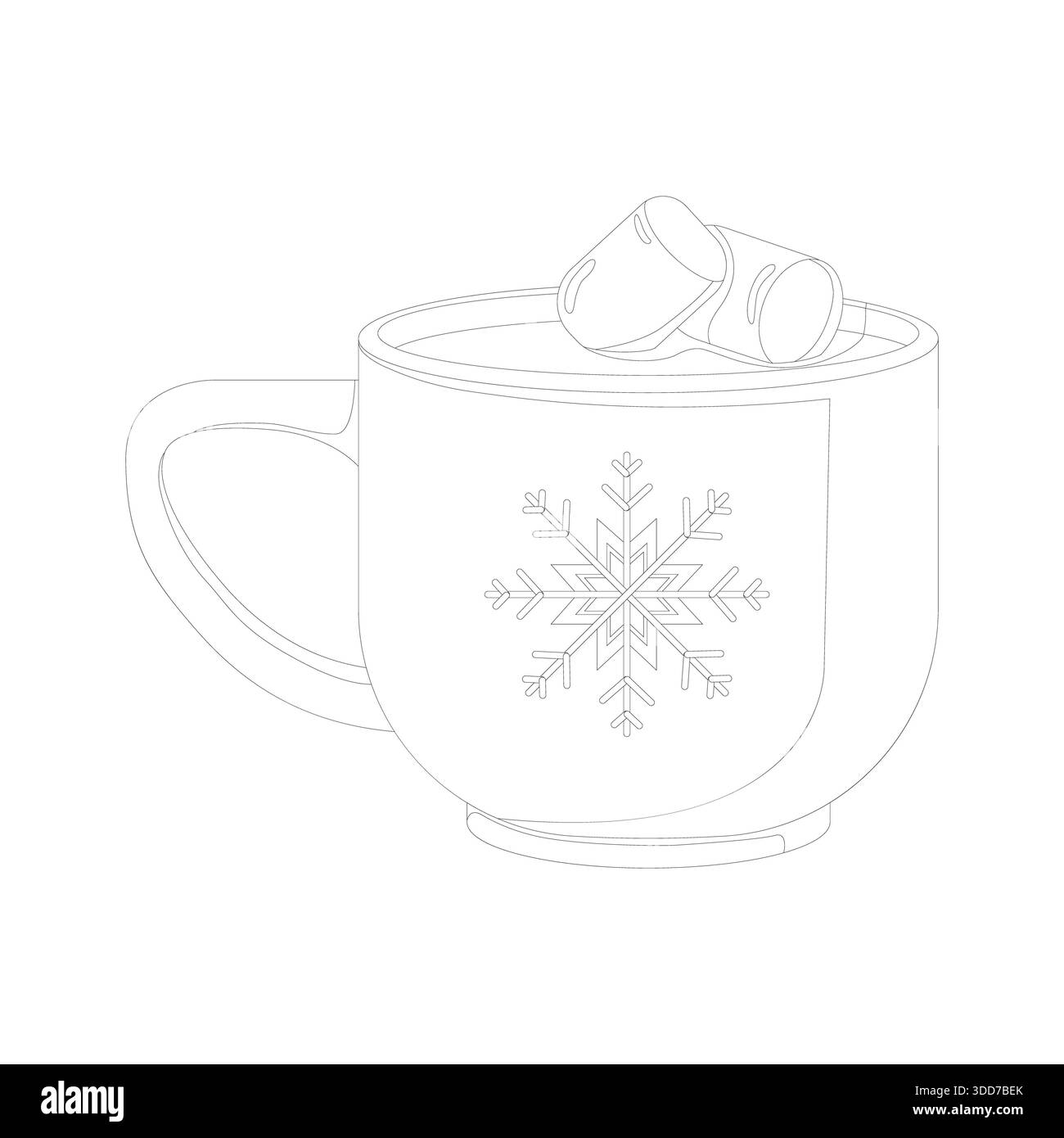 Simple line art illustration featuring Black and White Stock Photos ...