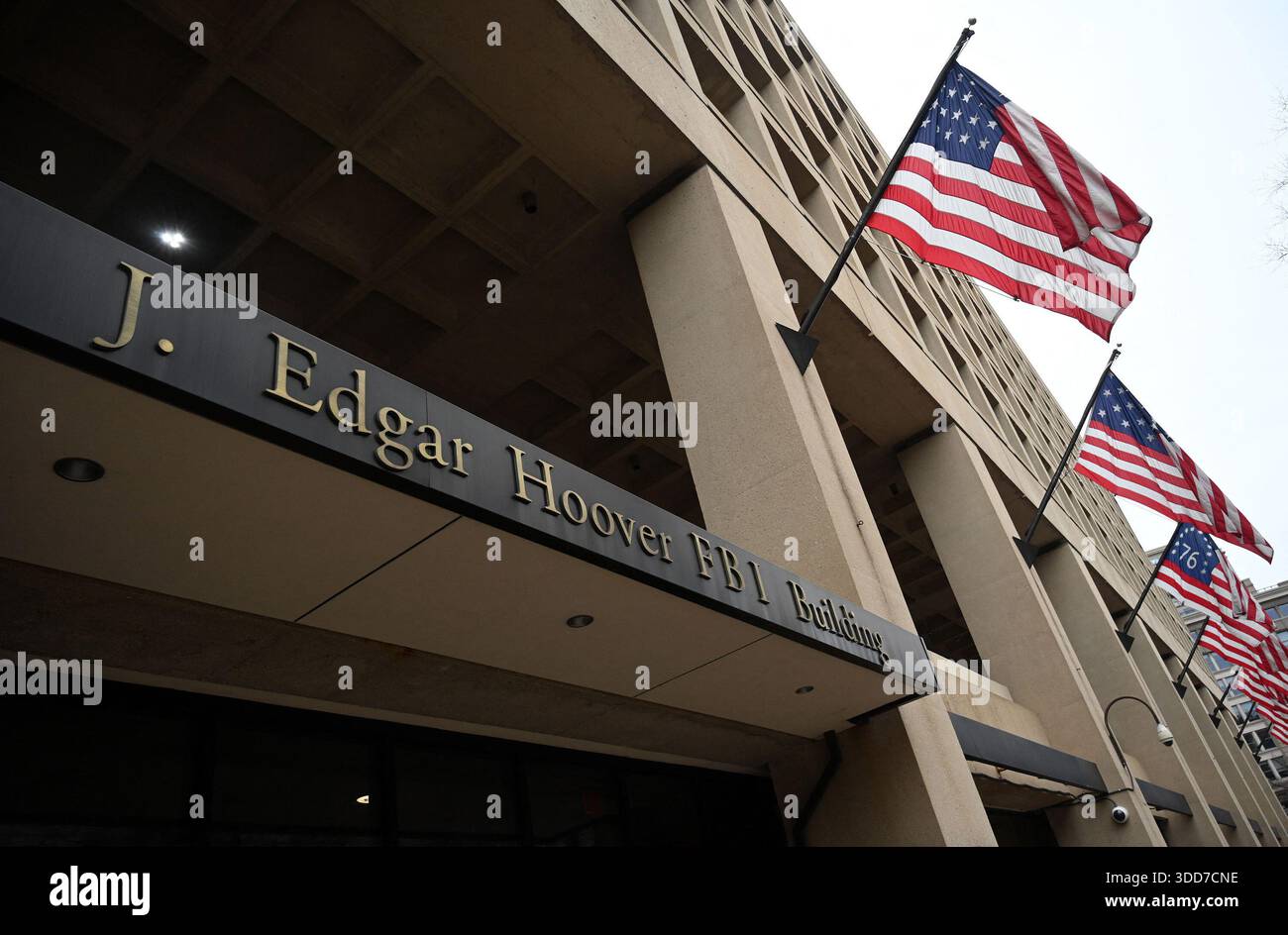 The FBI’s main headquarters , the J. Edgar Hoover Building is seen in ...