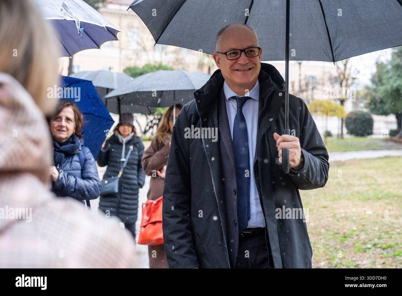 **NO WEB AND NEWSPAPERS ONLY FOR ITALY** Rome, Roberto Gualtieri ...