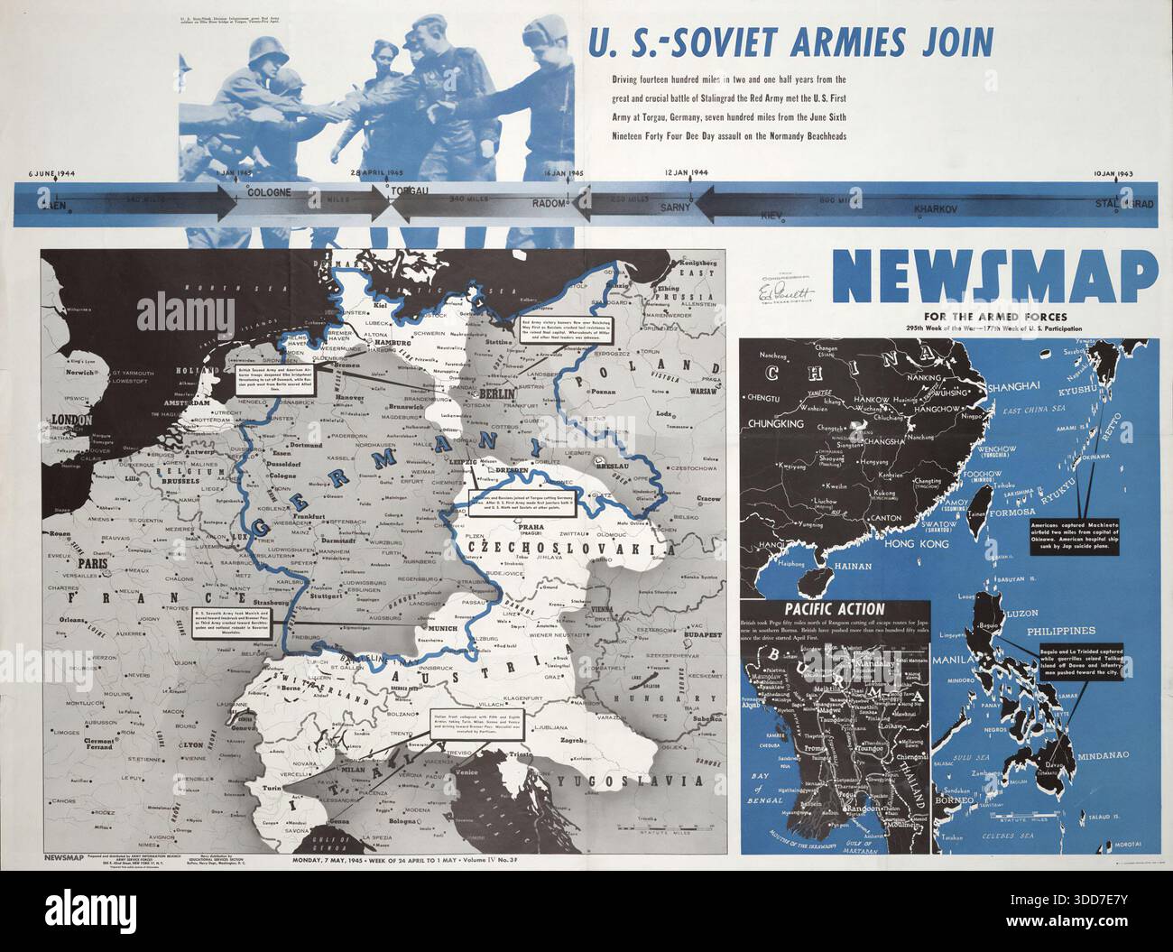 Soviet army 1945 map hi-res stock photography and images - Alamy