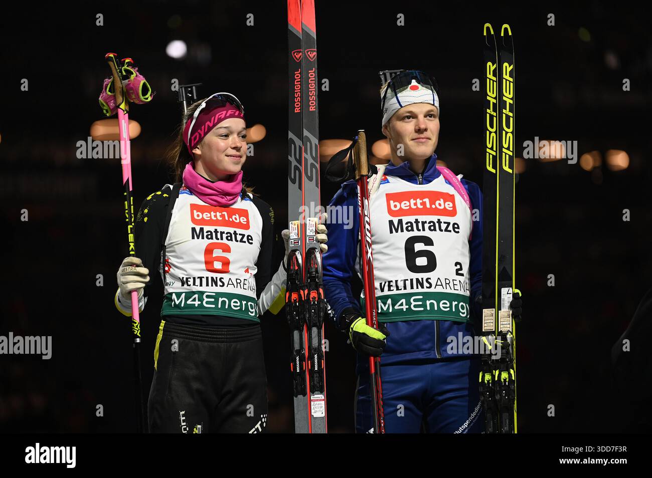 Teilnehmer der Team Talent Challenge Mia Kasper und Kilian Pfaffinger ...