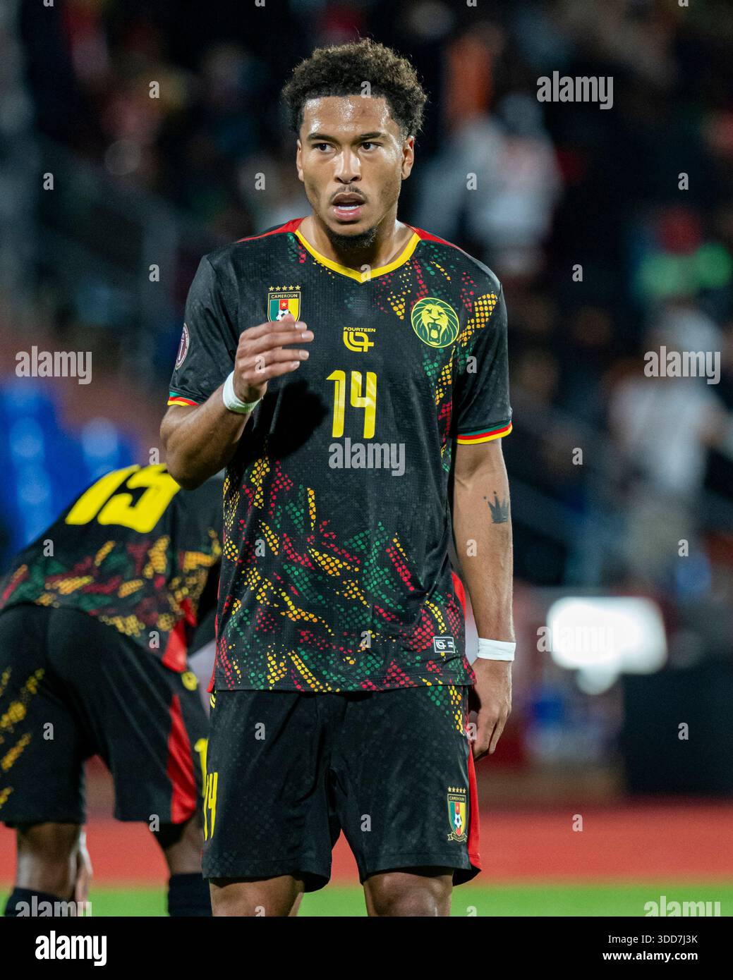 Danny Namaso of Cameroon looks on during the Africa Cup of Nations (CAN ...