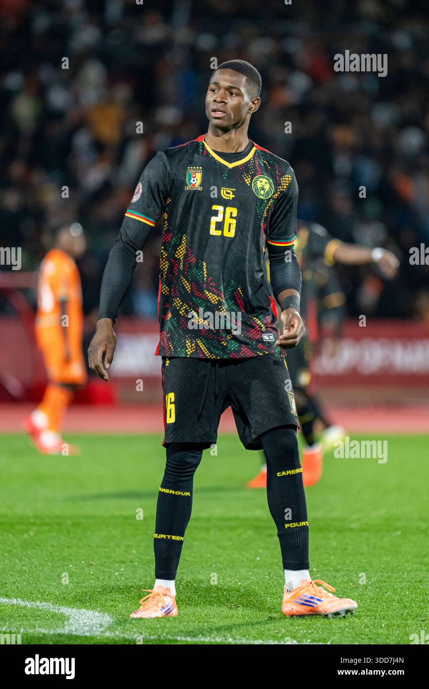 Christian Kofane of Cameroon during the Africa Cup of Nations (CAN ...