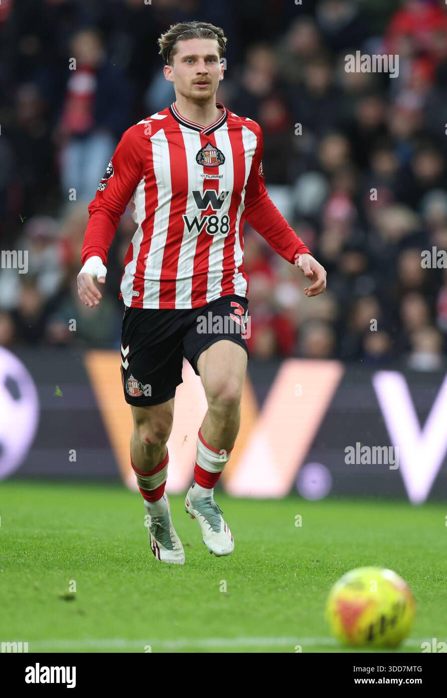 Sunderland, England, 28th December 2025. Dennis Cirkin of Sunderland ...