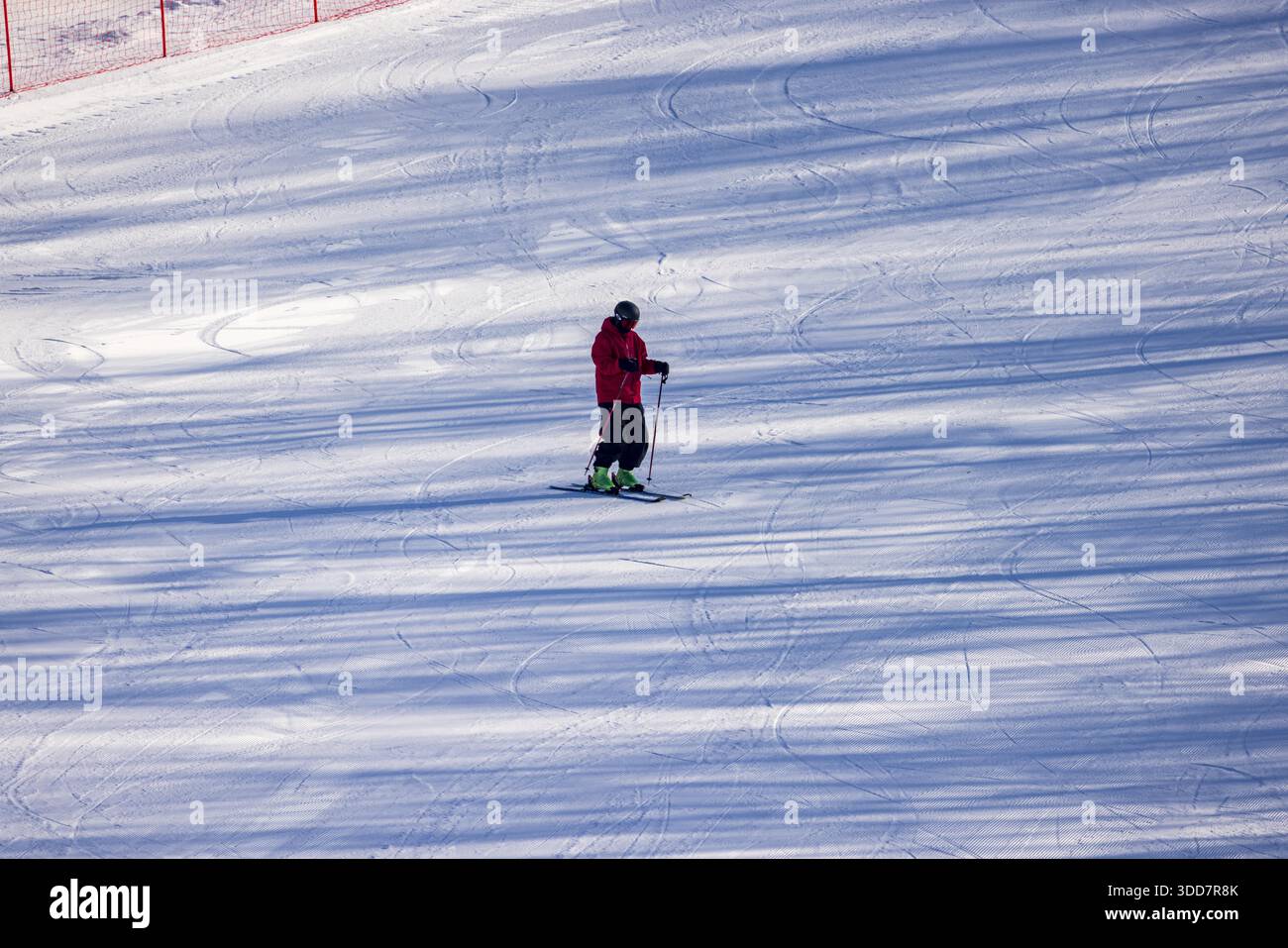 People enjoy snow fun at a ski resort in Jilin City, northeast China's ...