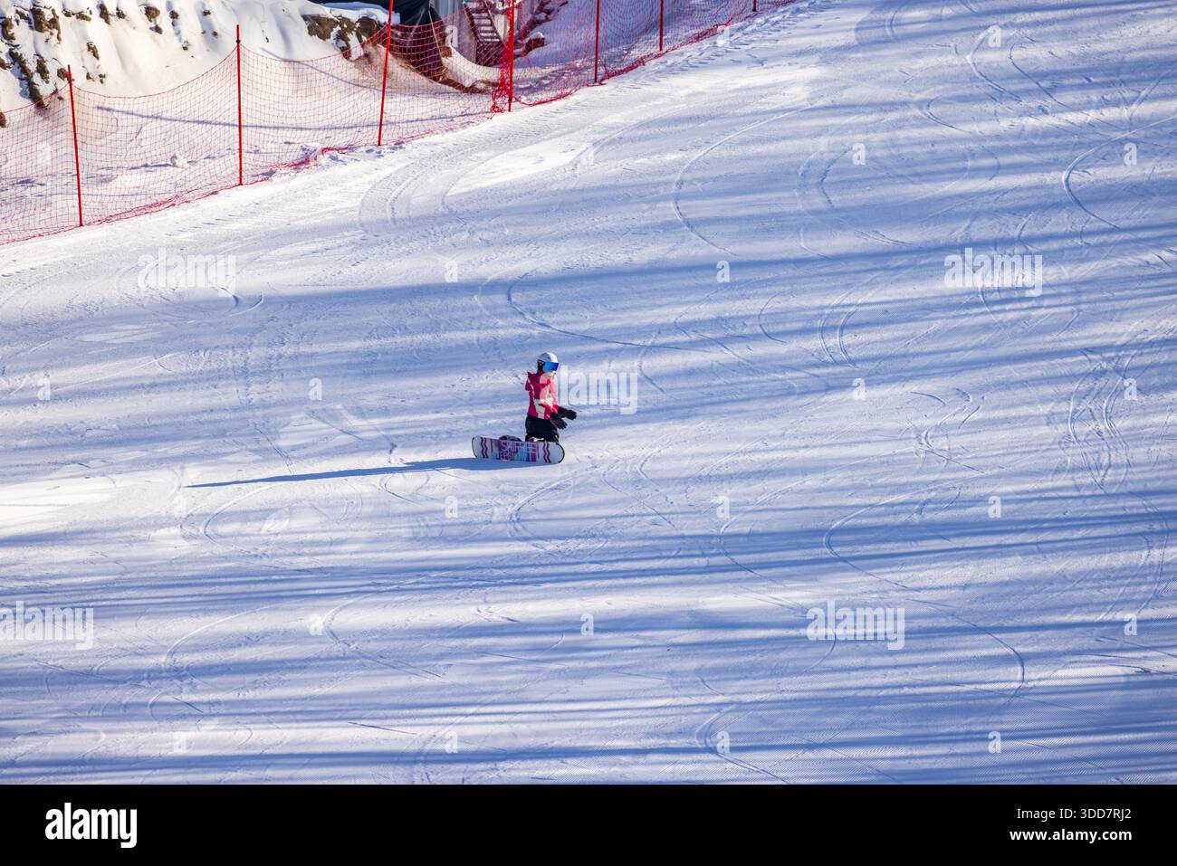 People enjoy snow fun at a ski resort in Jilin City, northeast China's ...