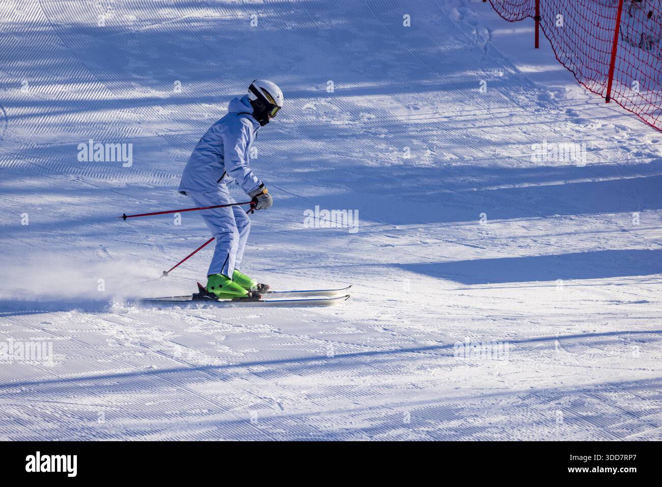 People enjoy snow fun at a ski resort in Jilin City, northeast China's ...