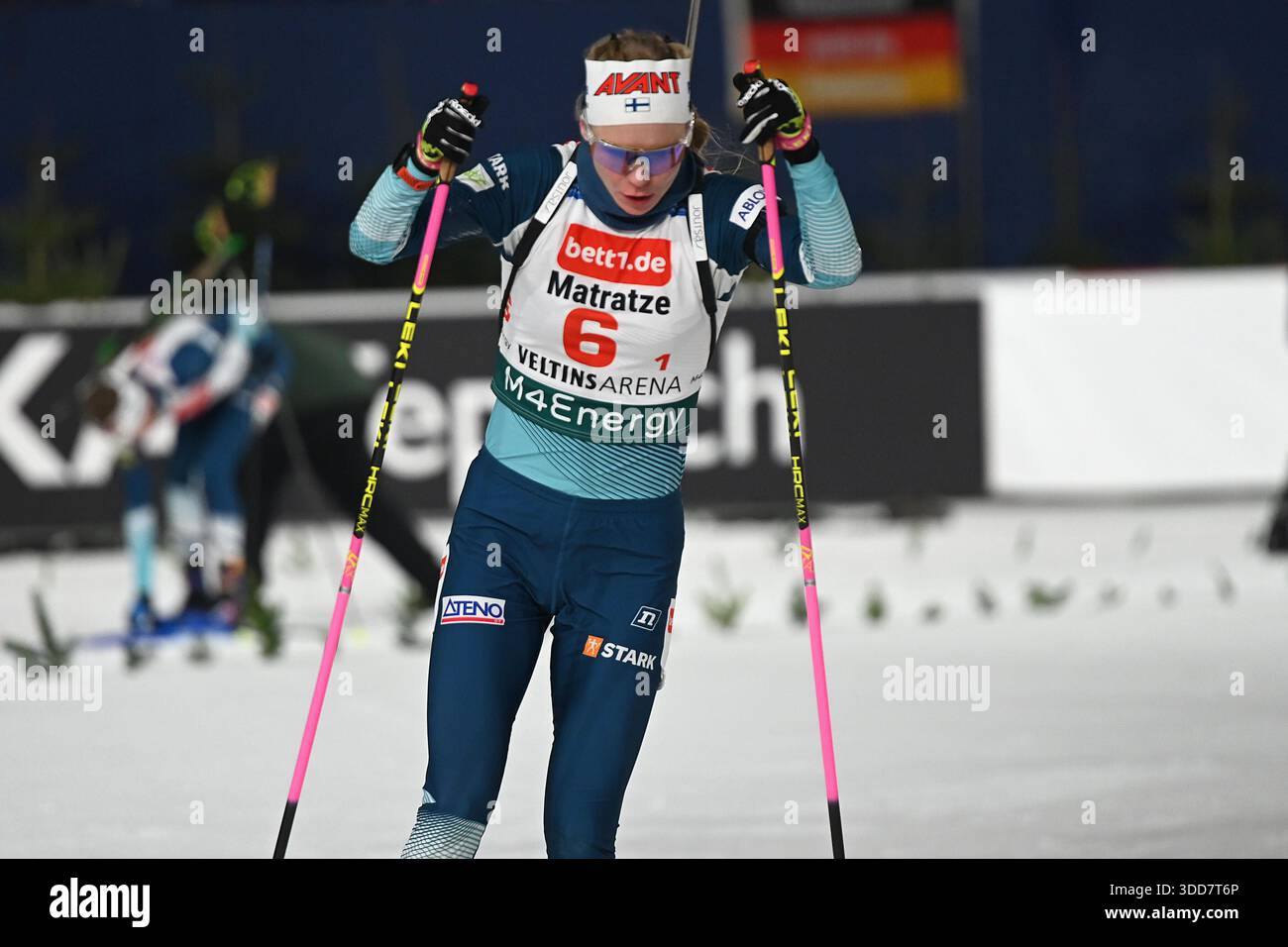 Suvi Minkkinen (Finnland), bett1.de Biathlon World Team Challenge am 28 ...