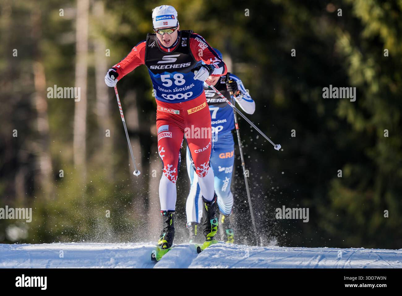 Toblach, Italy 20251229. Erik Valnes under 10 km classic for men in ...