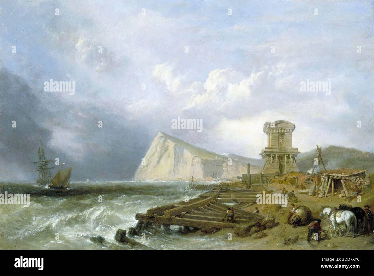 Cliff dover painting hi-res stock photography and images - Alamy
