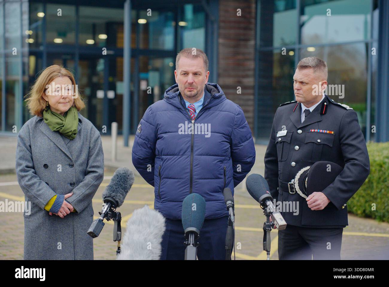 (Left to right) Councillor Chloe Turner from Stroud District Council ...