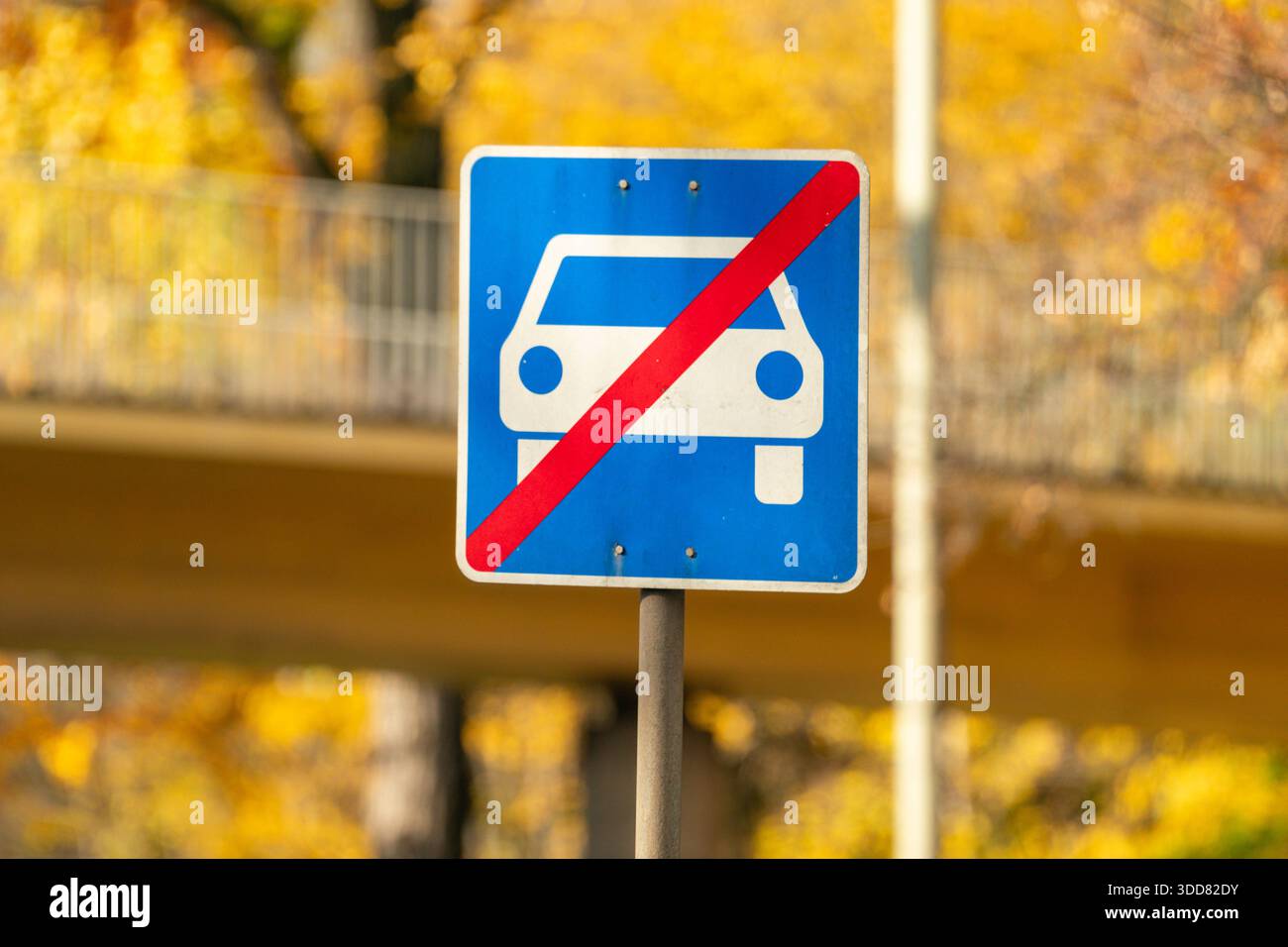 Ende Einer Kraftfahrstrae