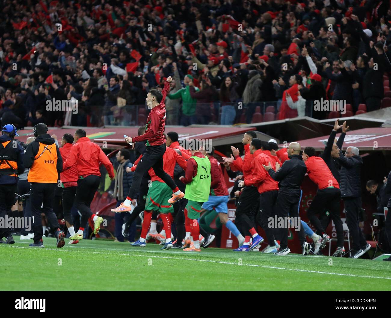 The AFCON Group A match between Morocco and Mali at Complexe Sportif ...