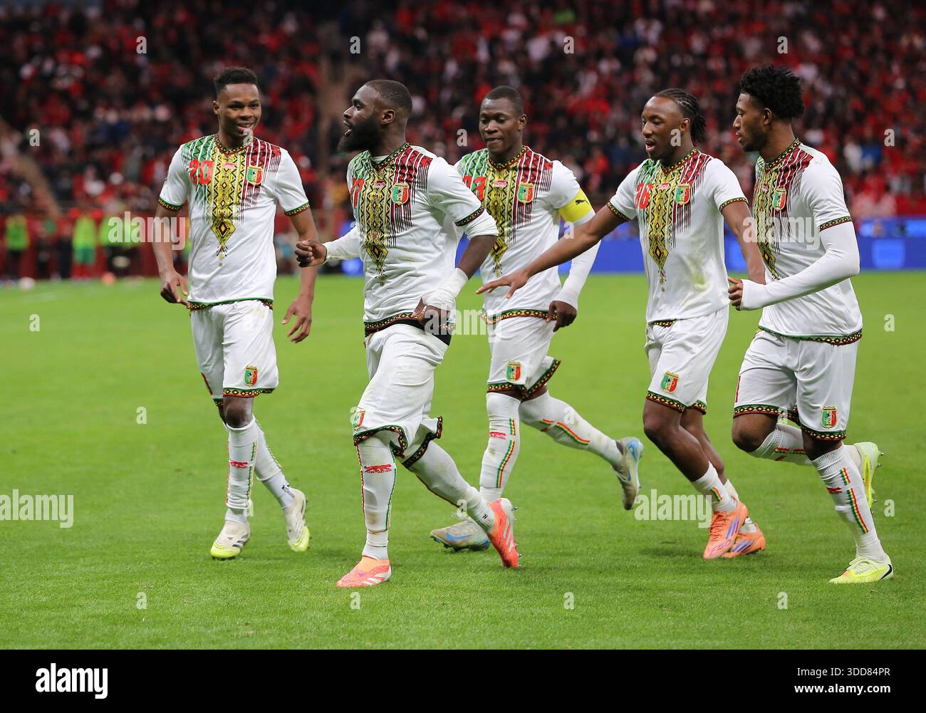 Lassine Sinayoko of Mali Gaoussou Kyassou Diarra of Mali during the ...