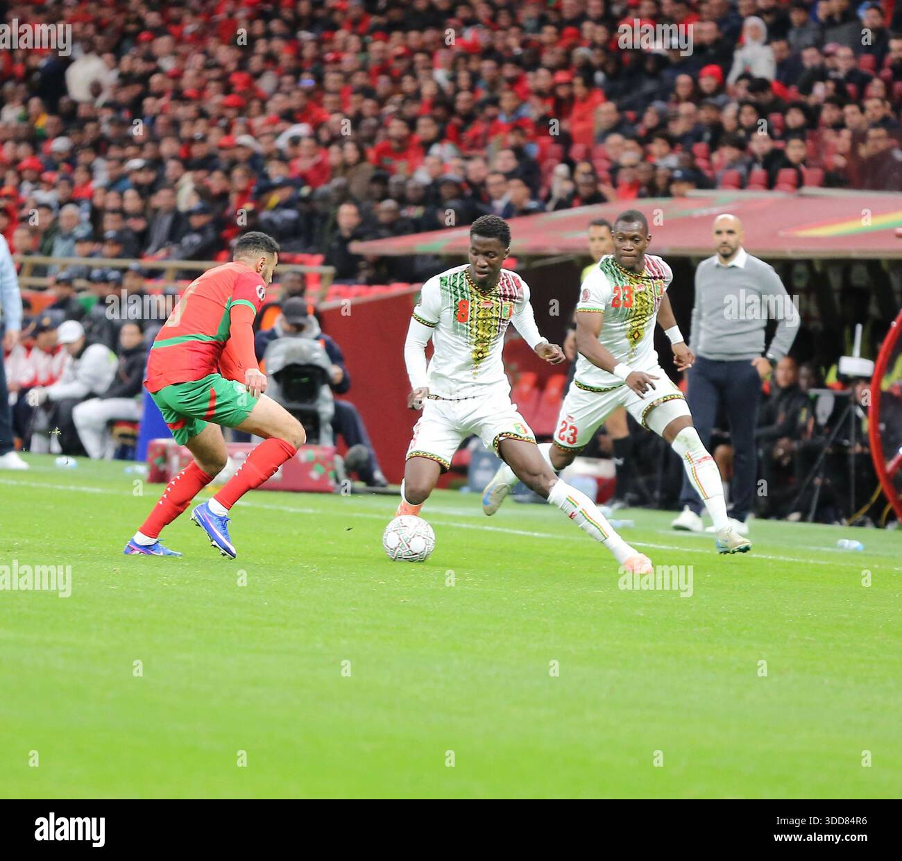 The AFCON Group A match between Morocco and Mali at Complexe Sportif ...