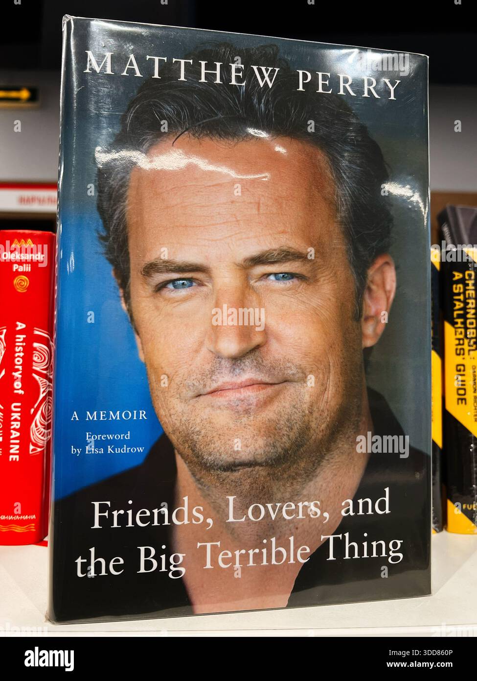 London, UK - December 12, 2025: Cover of Matthew Perry's memoir ...