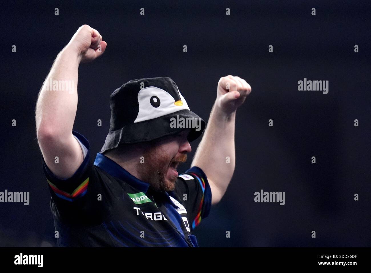 England's Justin Hood ahead of his match against England's Ryan Meikle ...