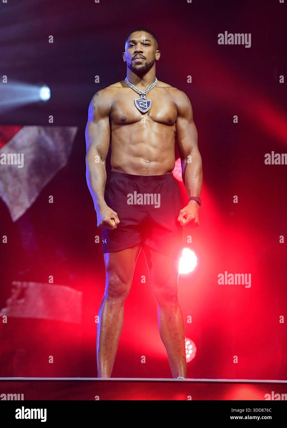 File photo dated 18-12-2025 of Anthony Joshua. British boxer Anthony ...
