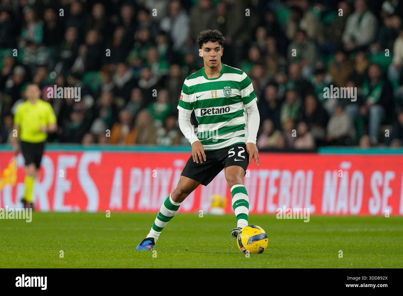 Joao Simoes of Sporting CP in action during Liga Portugal BWIN football ...