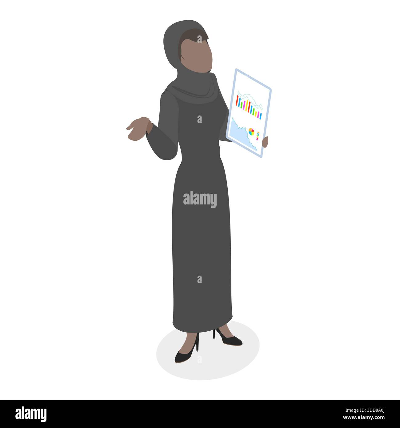 Hijab character Cut Out Stock Images & Pictures - Alamy