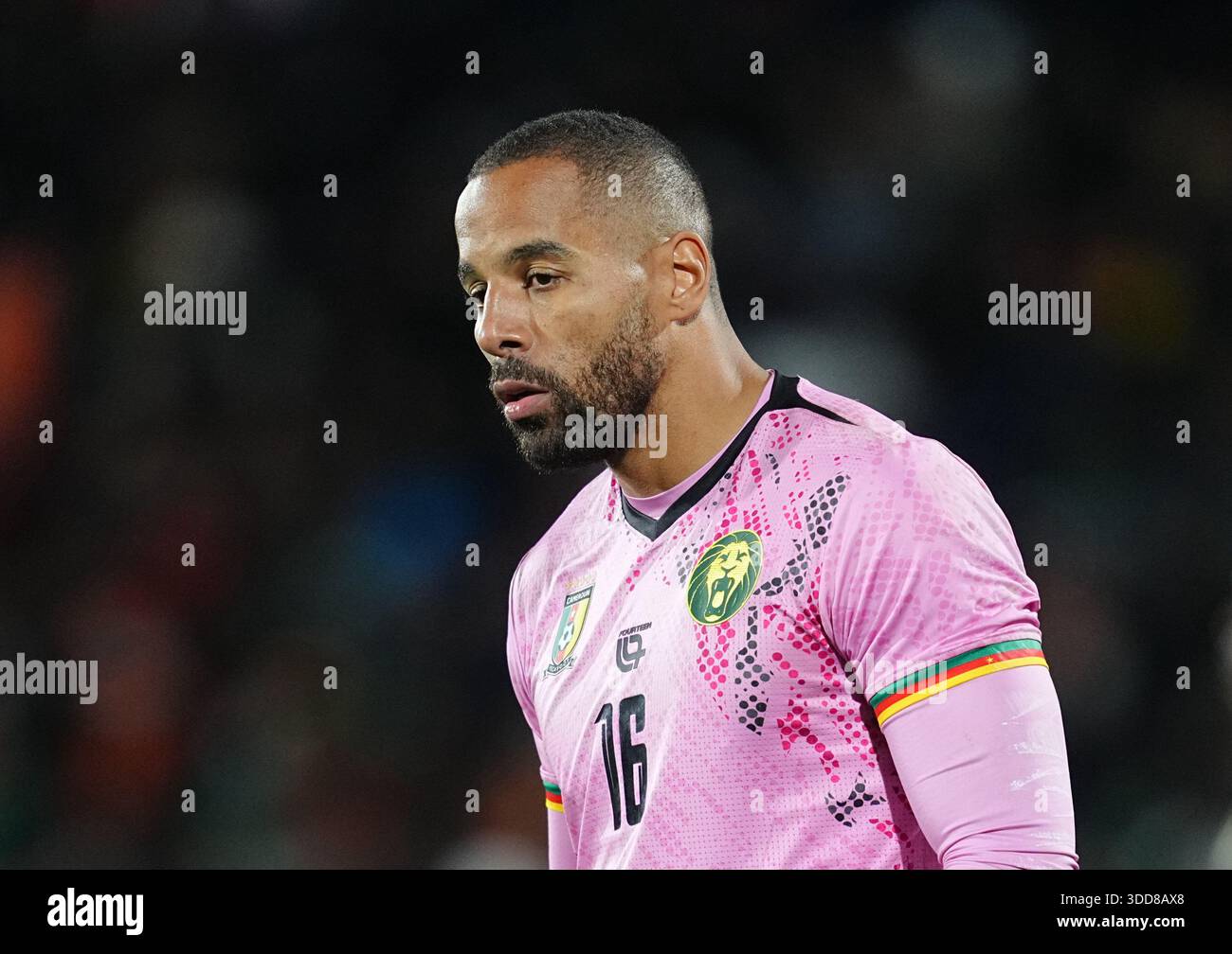 December 28 2025: Devis Rogers Epassy Mboka of Cameroon looks on during ...