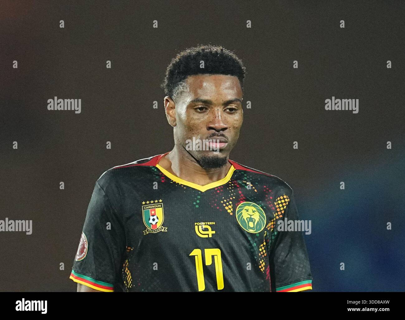 December 28 2025: Samuel Junior Kotto of Cameroon looks on during a ...