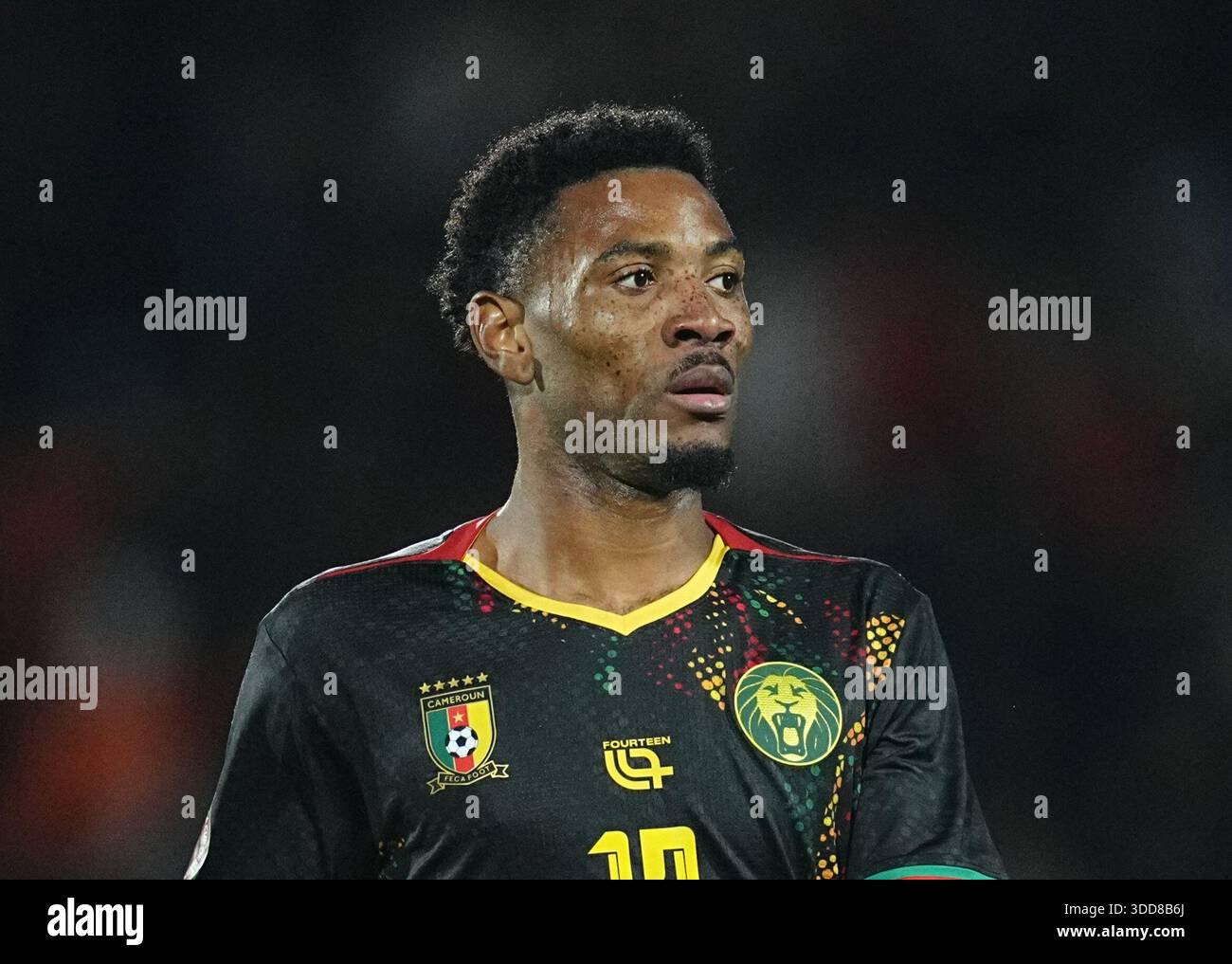 December 28 2025: Samuel Junior Kotto of Cameroon looks on during a ...