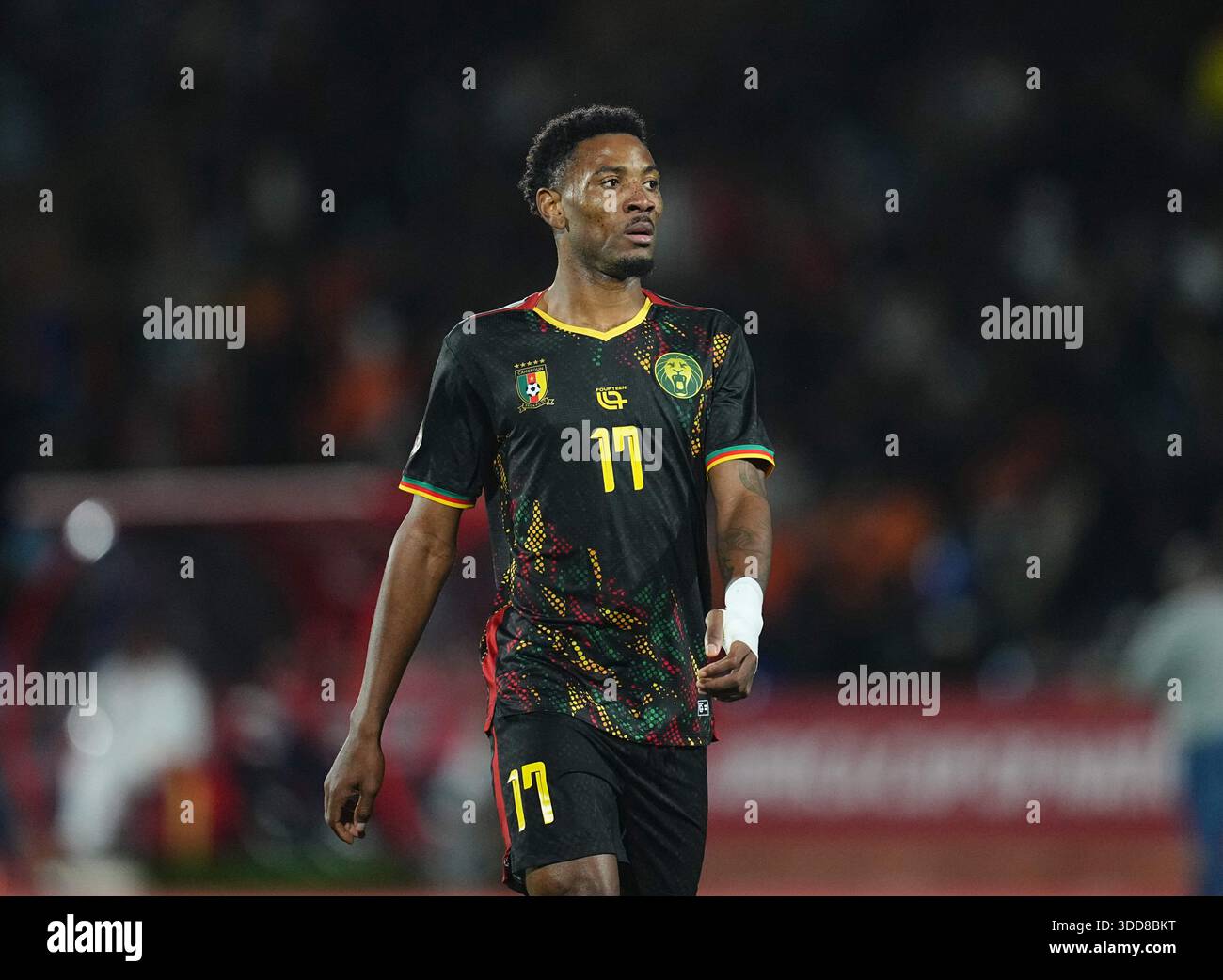 December 28 2025: Samuel Junior Kotto of Cameroon looks on during a ...