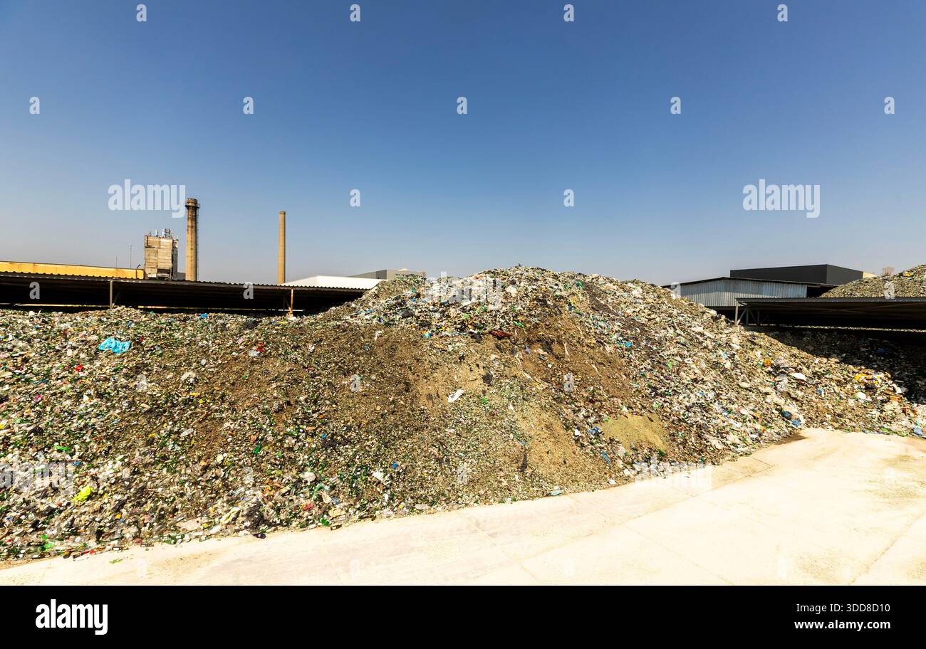 A waste sorting facility, also known as a Materials Recovery Facility ...