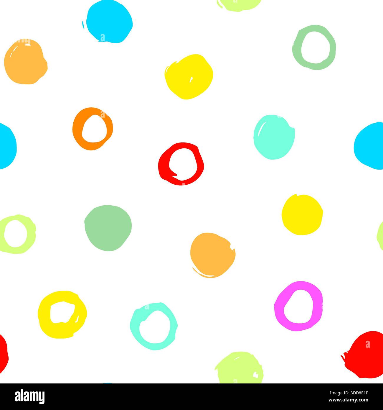 Seamless childrens pattern cute Cut Out Stock Images & Pictures - Alamy