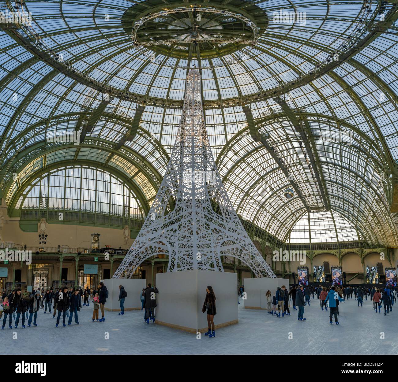 Paris, France - 12 27 2025: Le Grand Palais des Glaces: Panoramic view ...