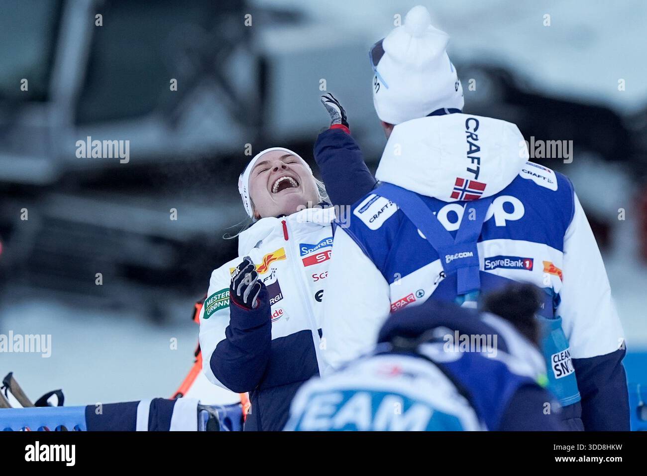 Toblach, Italy 20251229. Julie Bjervig Drivenes after the 10 km classic ...