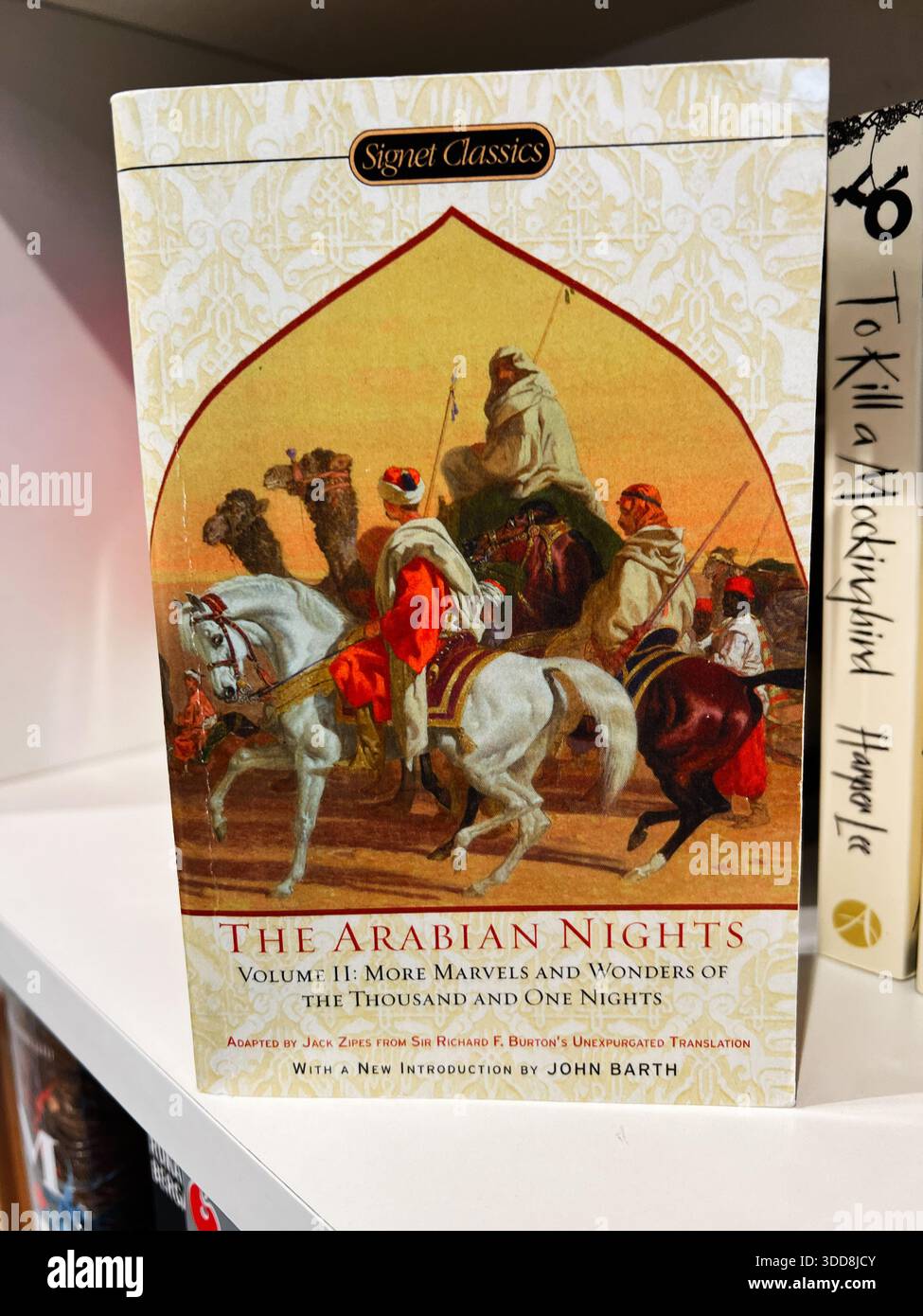 London, UK - December 12, 2025: Classic edition of the Arabian Nights ...