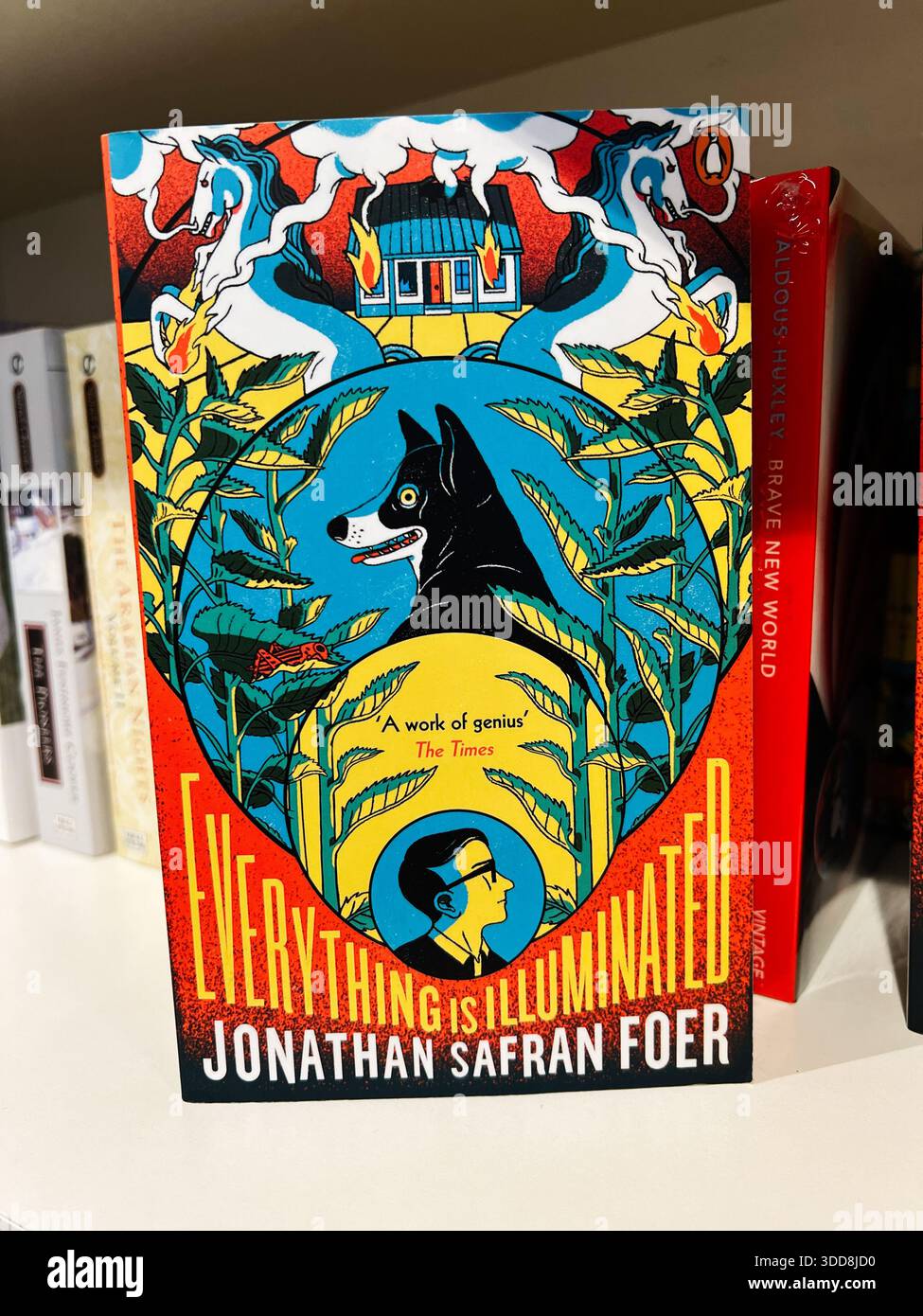 London, UK - December 12, 2025: Vibrant book cover featuring bold art ...