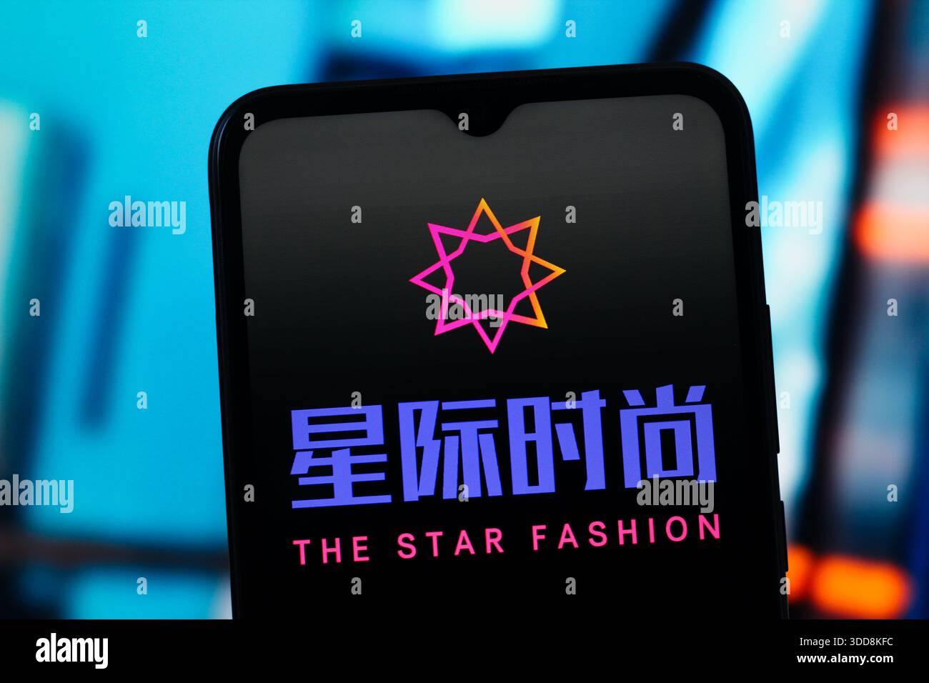 In this photo illustration, the Star Fashion Culture Holdings logo is ...