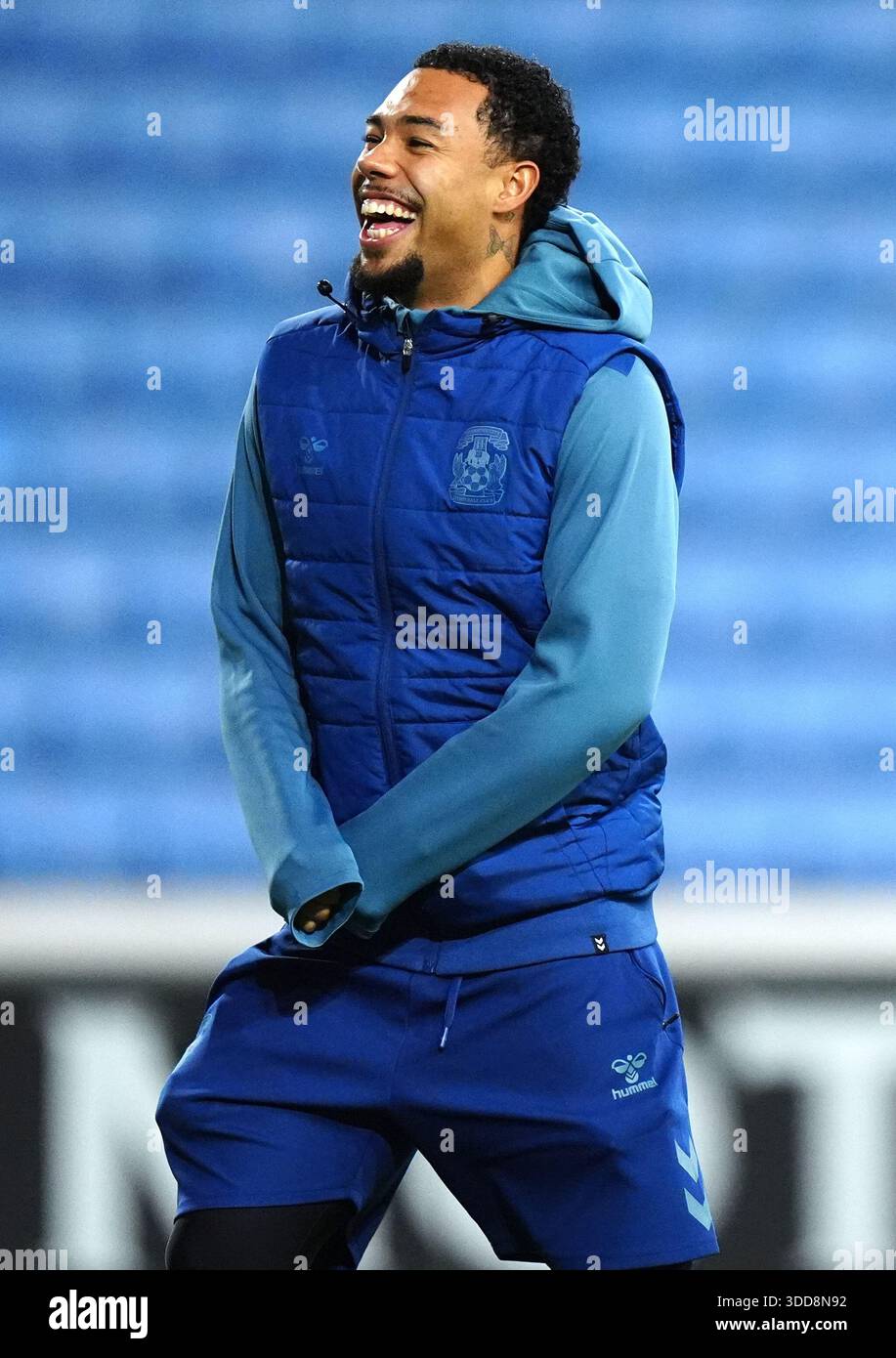 Coventry City's Milan van Ewijk ahead of the Sky Bet Championship match ...