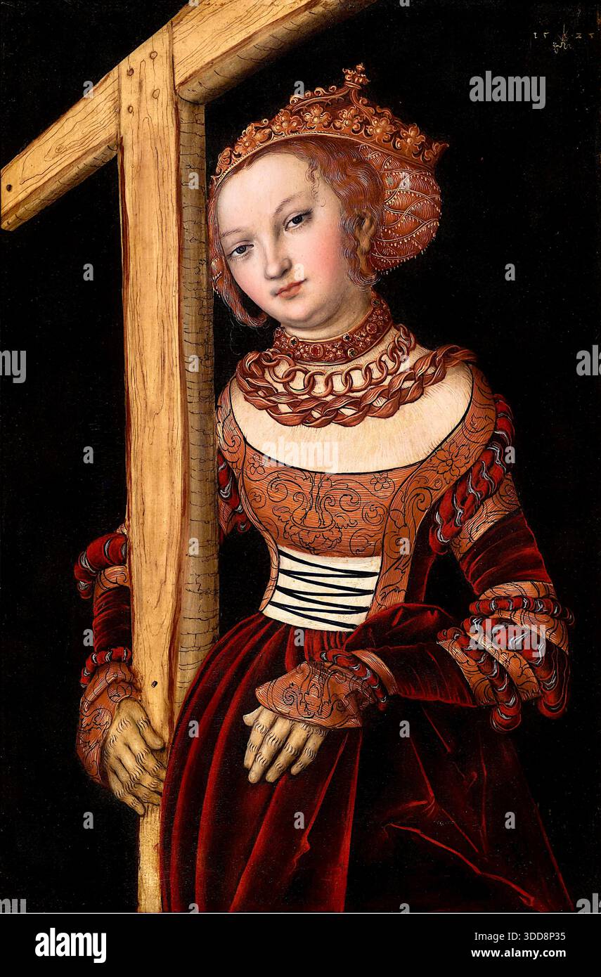 Court painter to frederick the wise of saxony hi-res stock photography ...