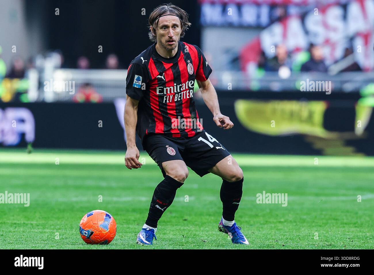 Luka Modric of AC Milan seen in action during Serie A 2025/26 football ...