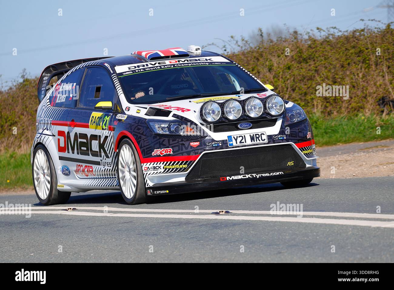 Ford Focus RS in WRC livery Stock Photo - Alamy