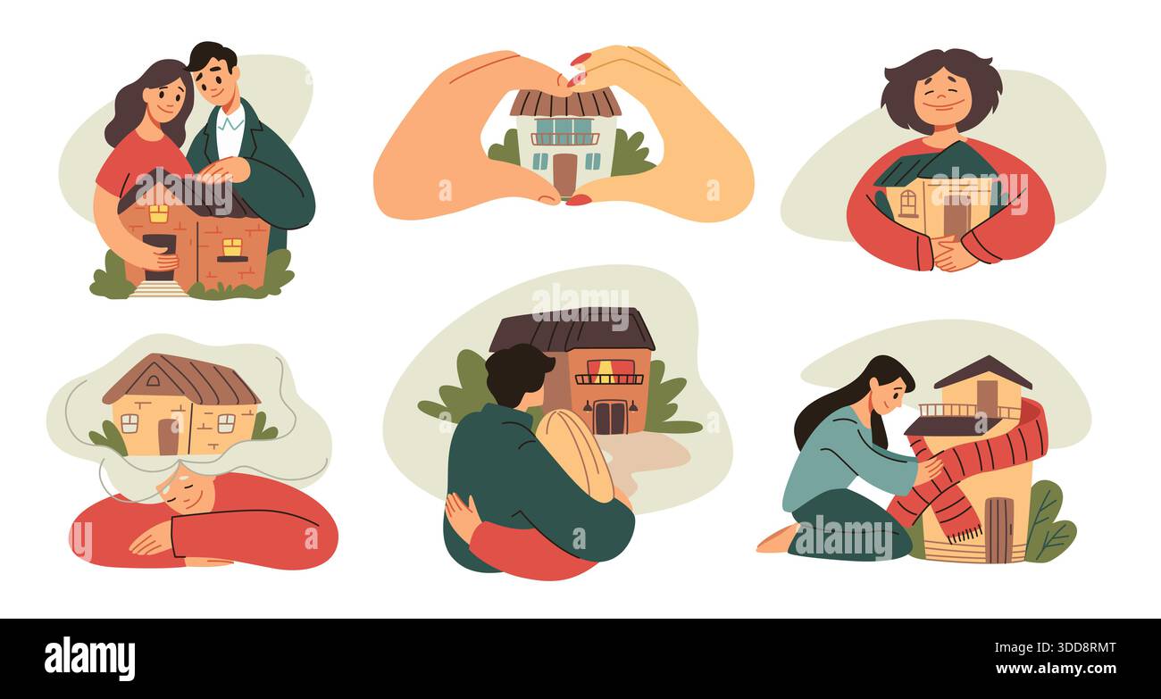 Happy rent Stock Vector Images - Alamy