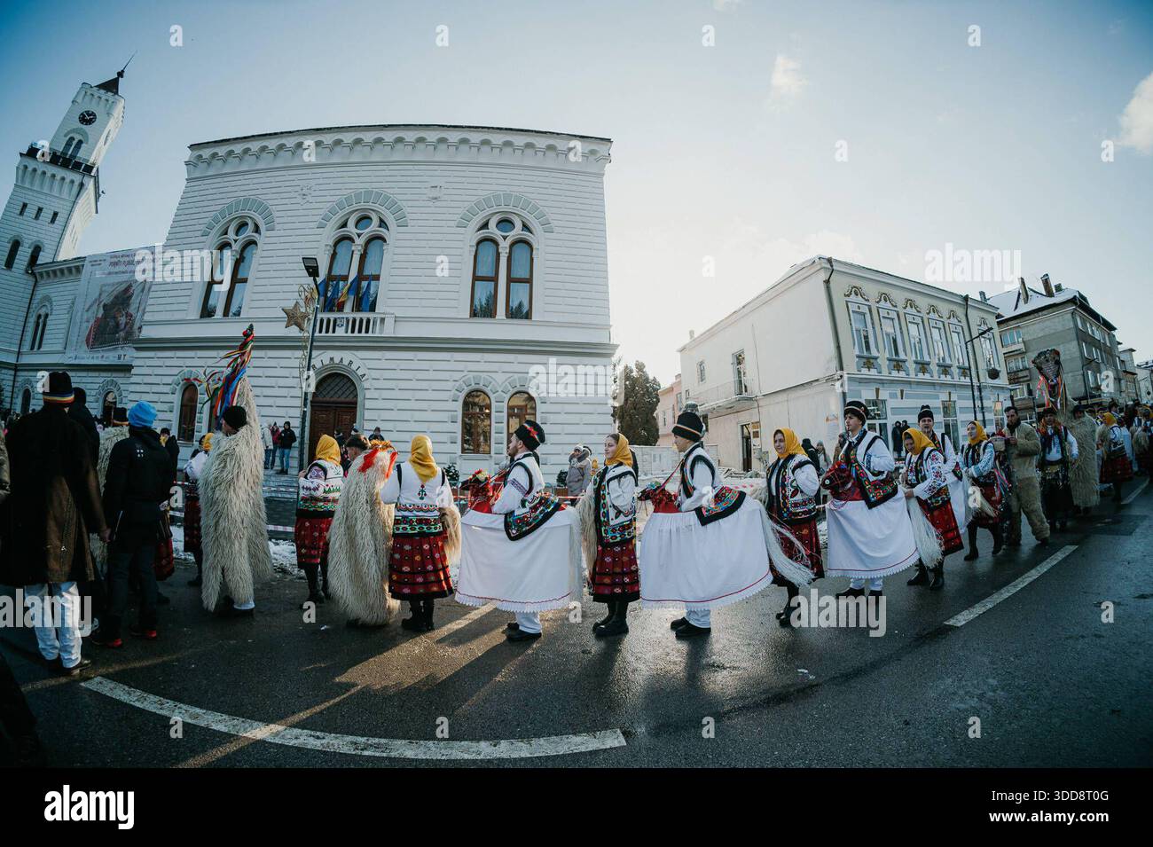 Winter Traditions and Customs Festival in Vatra Dornei, Romania Vatra ...
